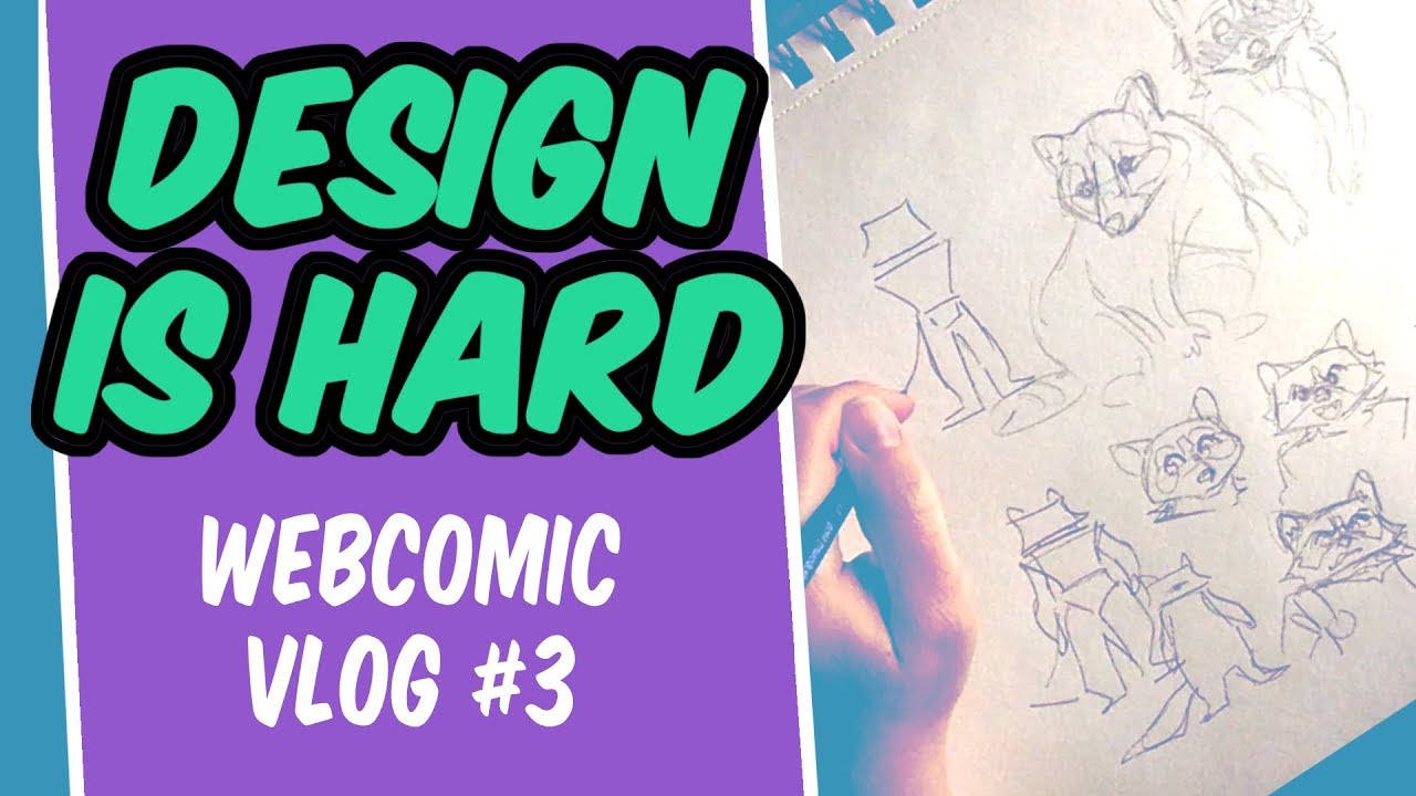 why-is-character-design-so-hard-webcomic-vlog-3-youtube
