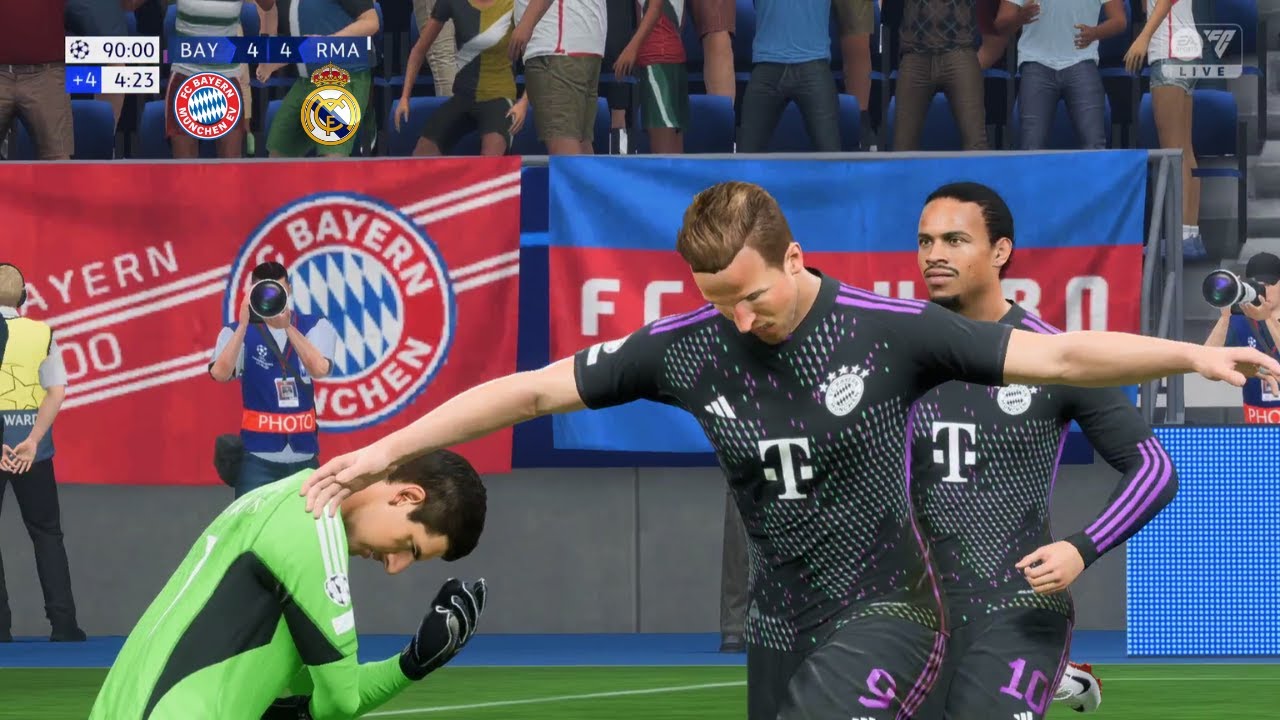 Sensational Harry Kanes Last Minute Goal Stuns Real Madrid In Fc 24
