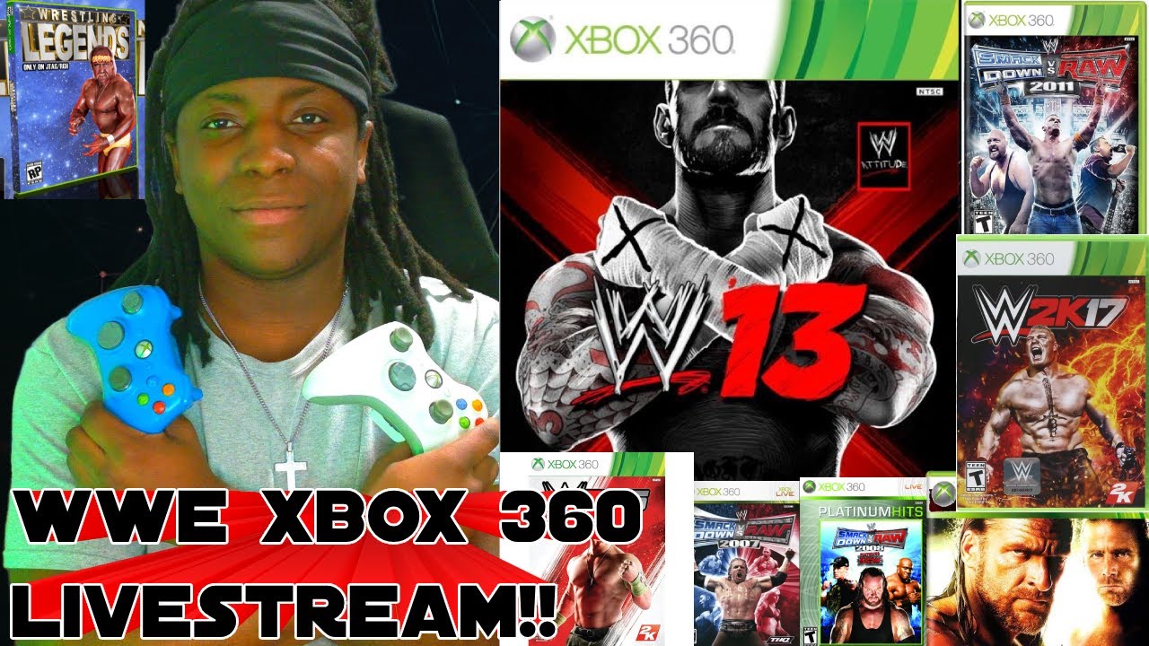 Xbox 360: WWE SVR 2007 - WWE 2K17 Livestream Part 1 - YouTube