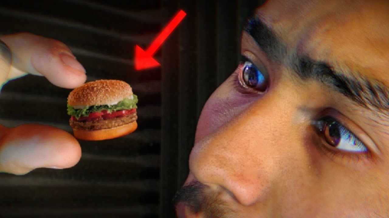 Trying the worlds SMALLEST foods ( super satisfying ) - YouTube