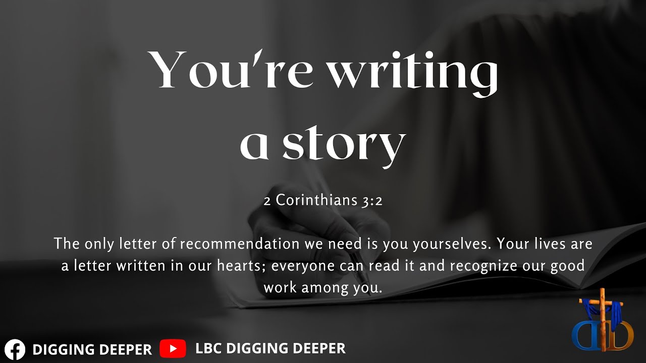 Dr. Sipho Zondi // You're writing a story | 2 Corinthians 3:2 - YouTube