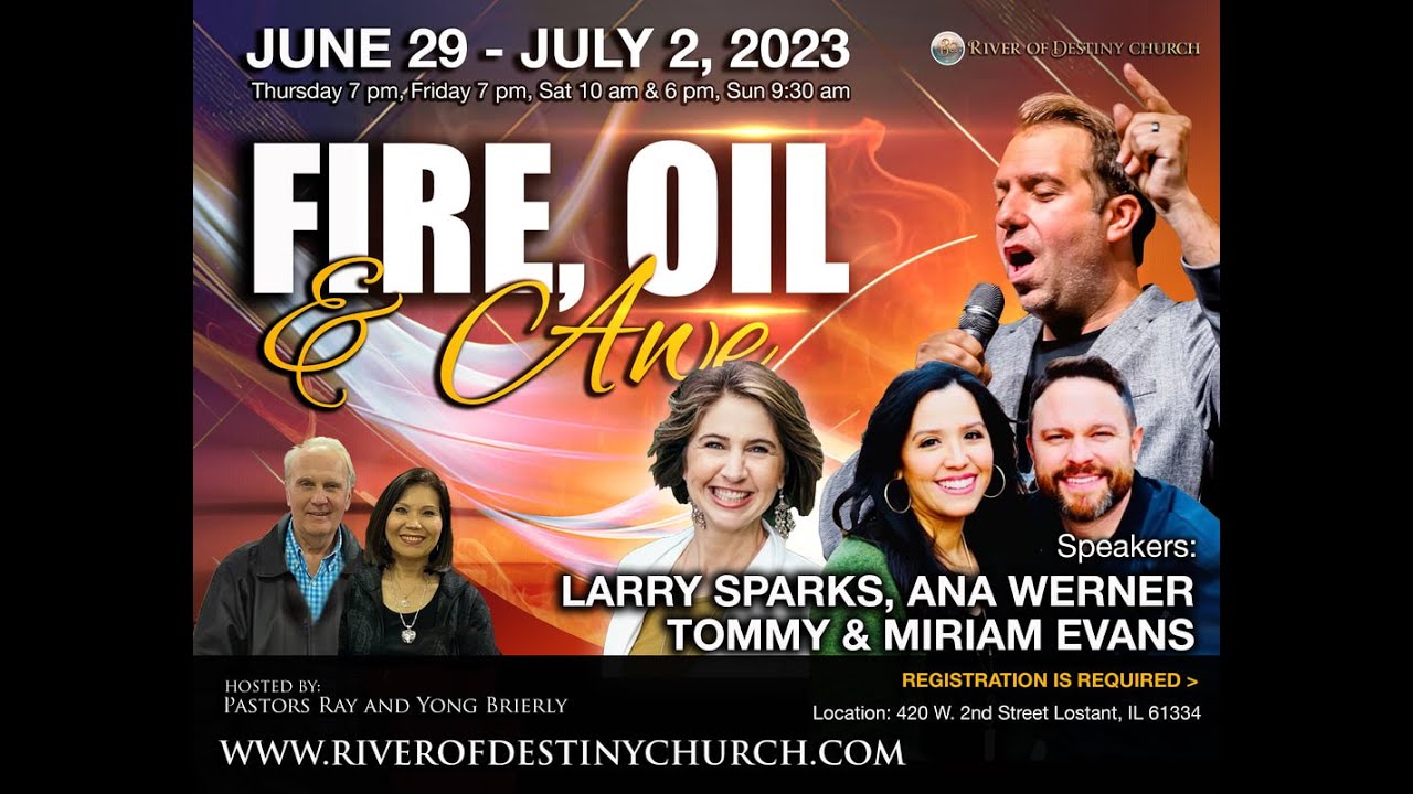 Larry Sparks #3 Fire, Oil & Awe Conference 7/1/23 - YouTube
