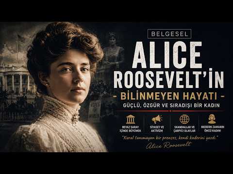 Bir Başkanın Kızı Nasıl İkon Oldu? Alice Roosevelt - Belgesel