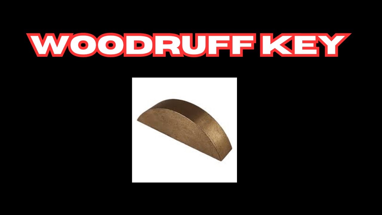 Woodruff key - YouTube