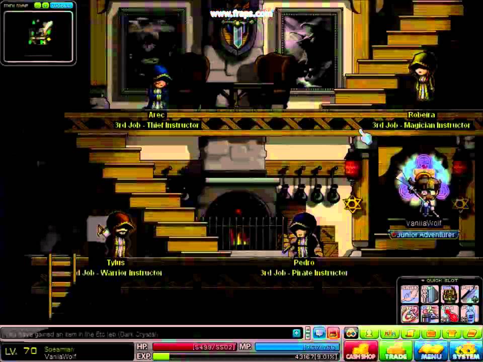 MapleStory Dragon Knight Advancement (BigBang) - YouTube