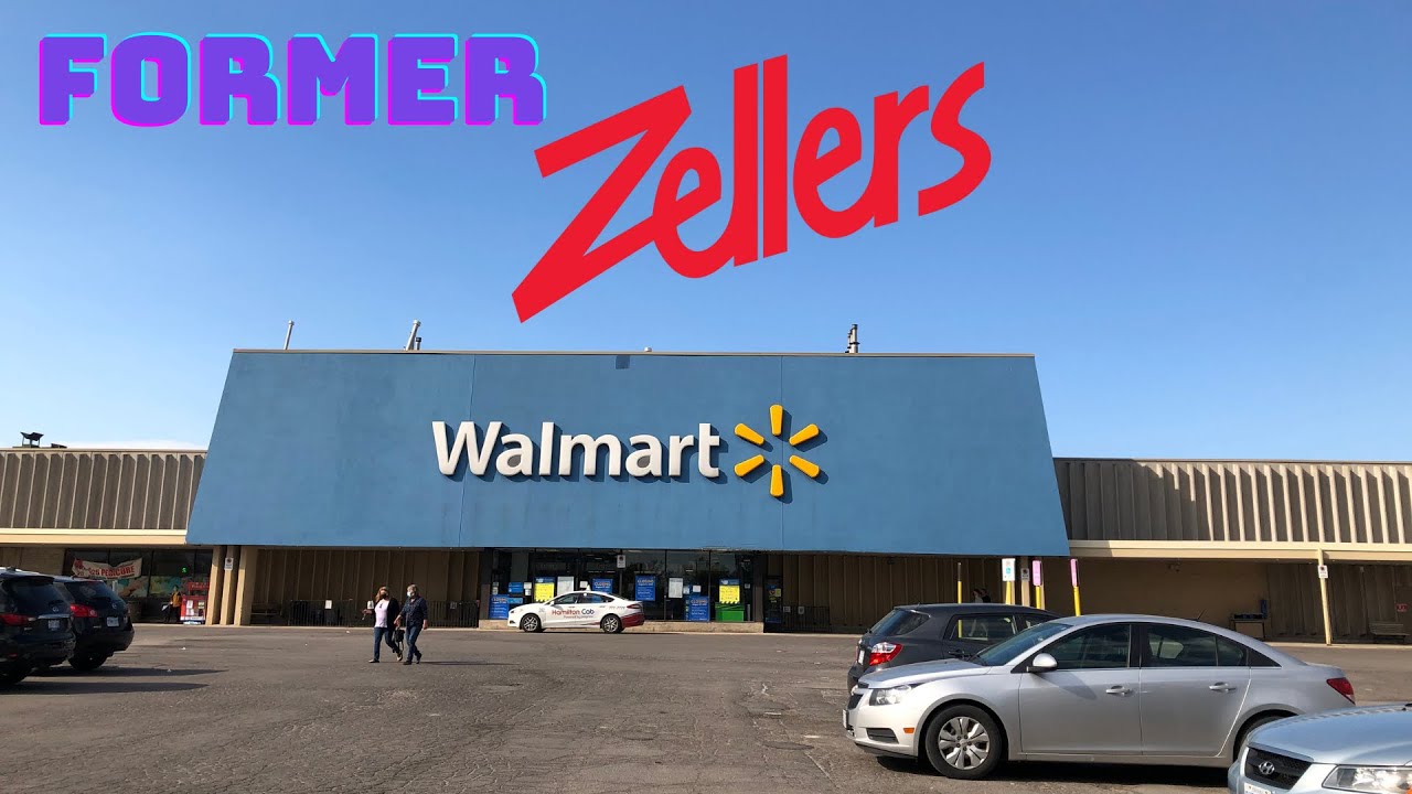 Walmart (Former Zellers) Slated to close- Hamilton, ON - YouTube
