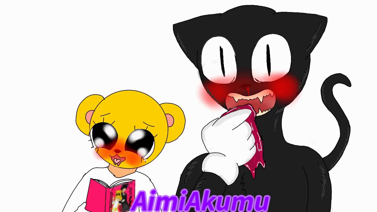 Cartoon Cat n his girlfriend ///Bless you meme animation - YouTube