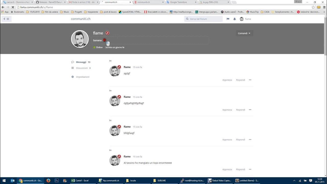 2 small bugs on flarum beta 4 (flarum.org) - YouTube