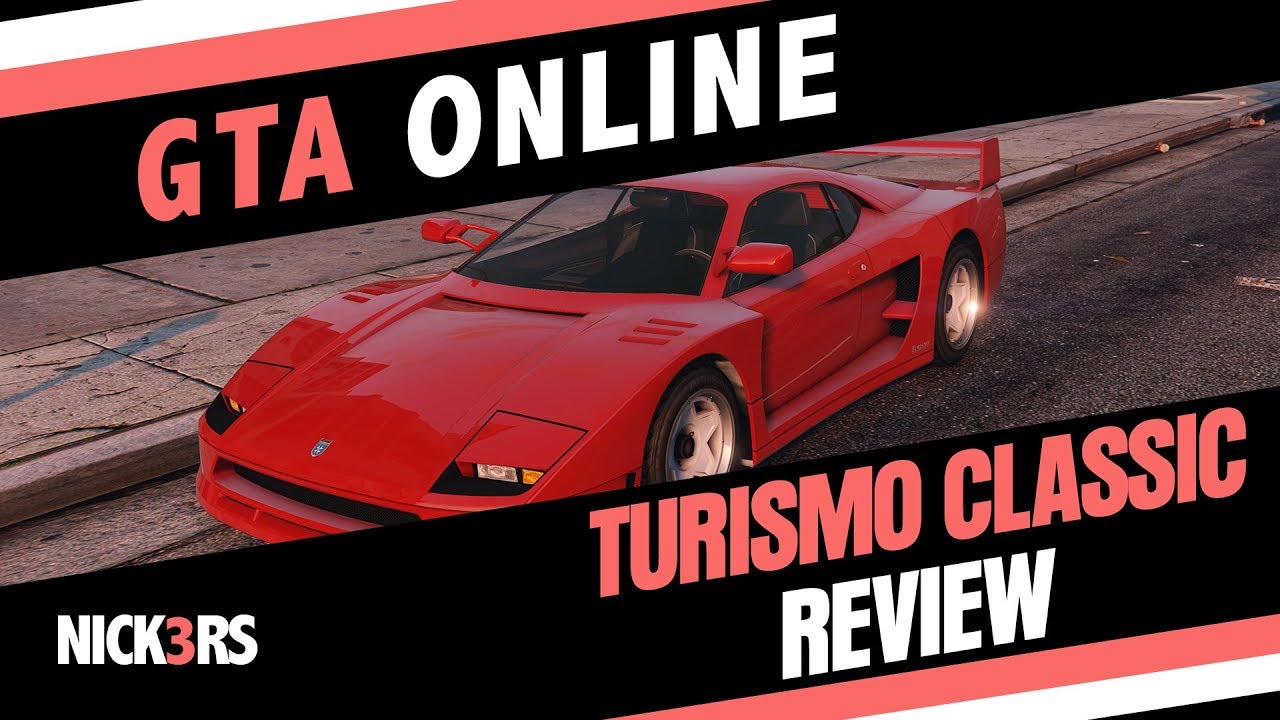 GTA ONLINE - A FERRARI F40 NO GTA (TURISMO CLASSIC) - YouTube