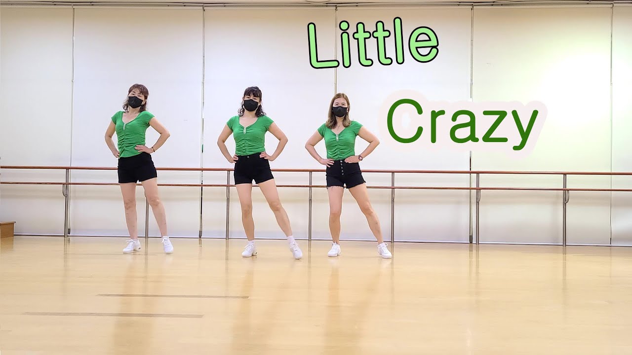 Little Crazy Line Dance ( Beginner) - YouTube