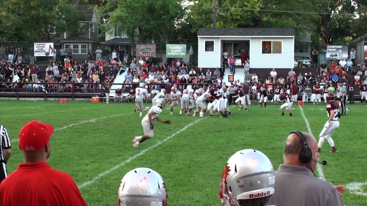 Hawken Football Highlights vs Fairport - YouTube