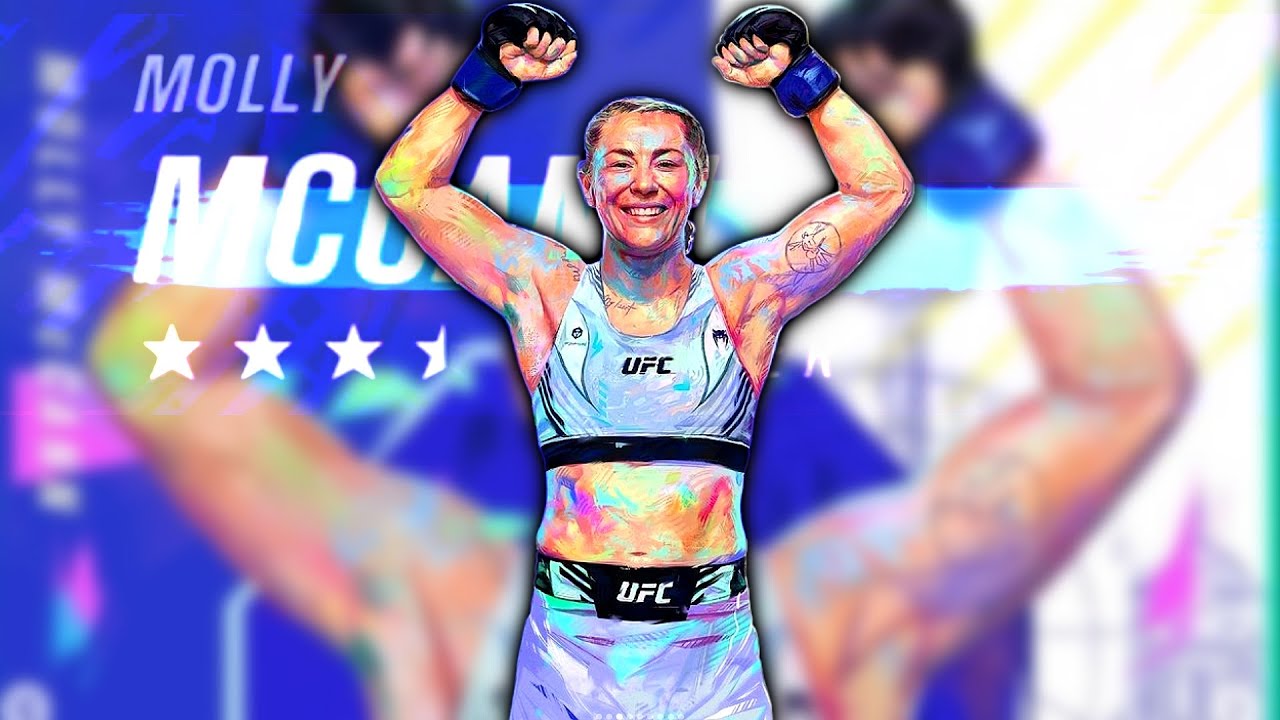 Molly Mccann Makes Her OFFICIAL EA Sports UFC 4 Debut! - YouTube