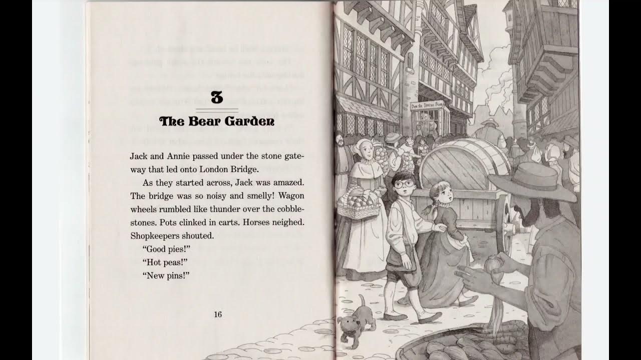 magic tree house #25 stage fright on the summer night chapter 1-5 - YouTube