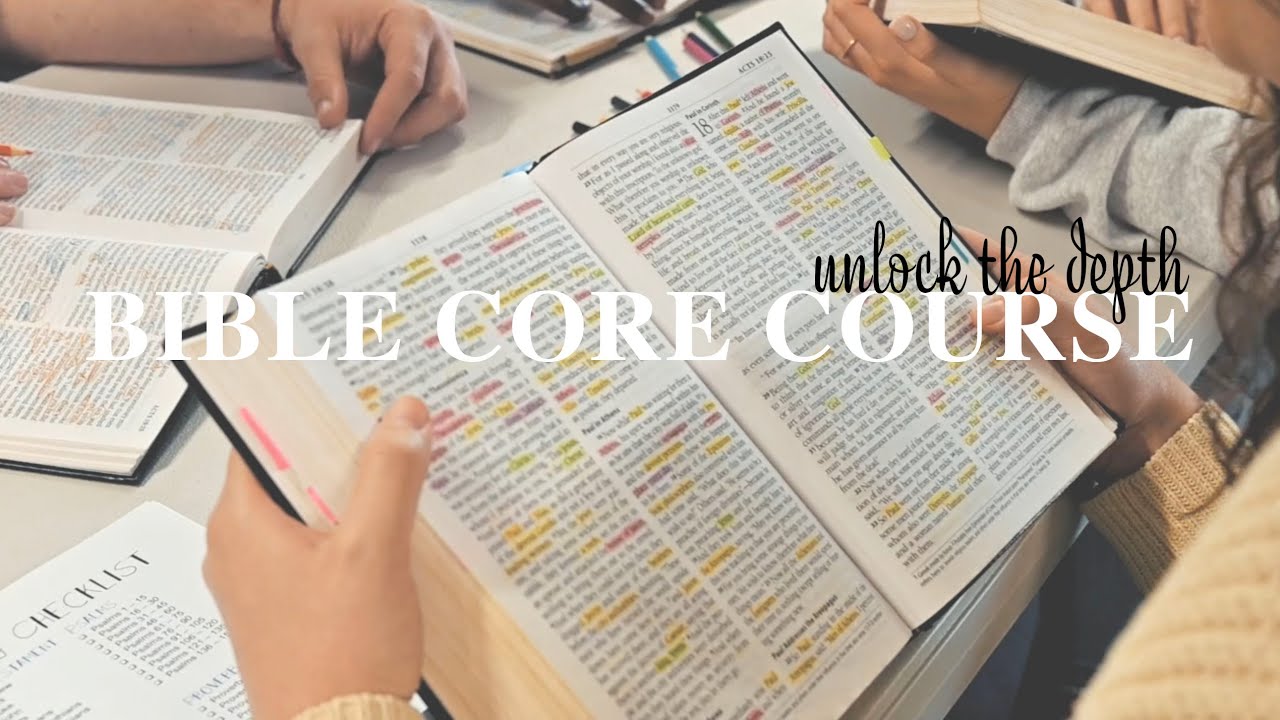 Bible Core Course - YouTube