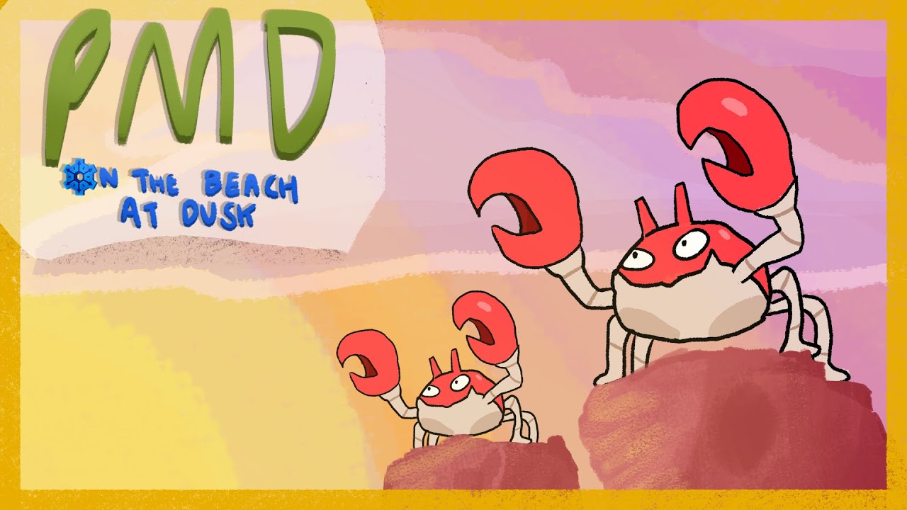 On the Beach at Dusk - Pokemon Mystery Dungeon Animation - YouTube