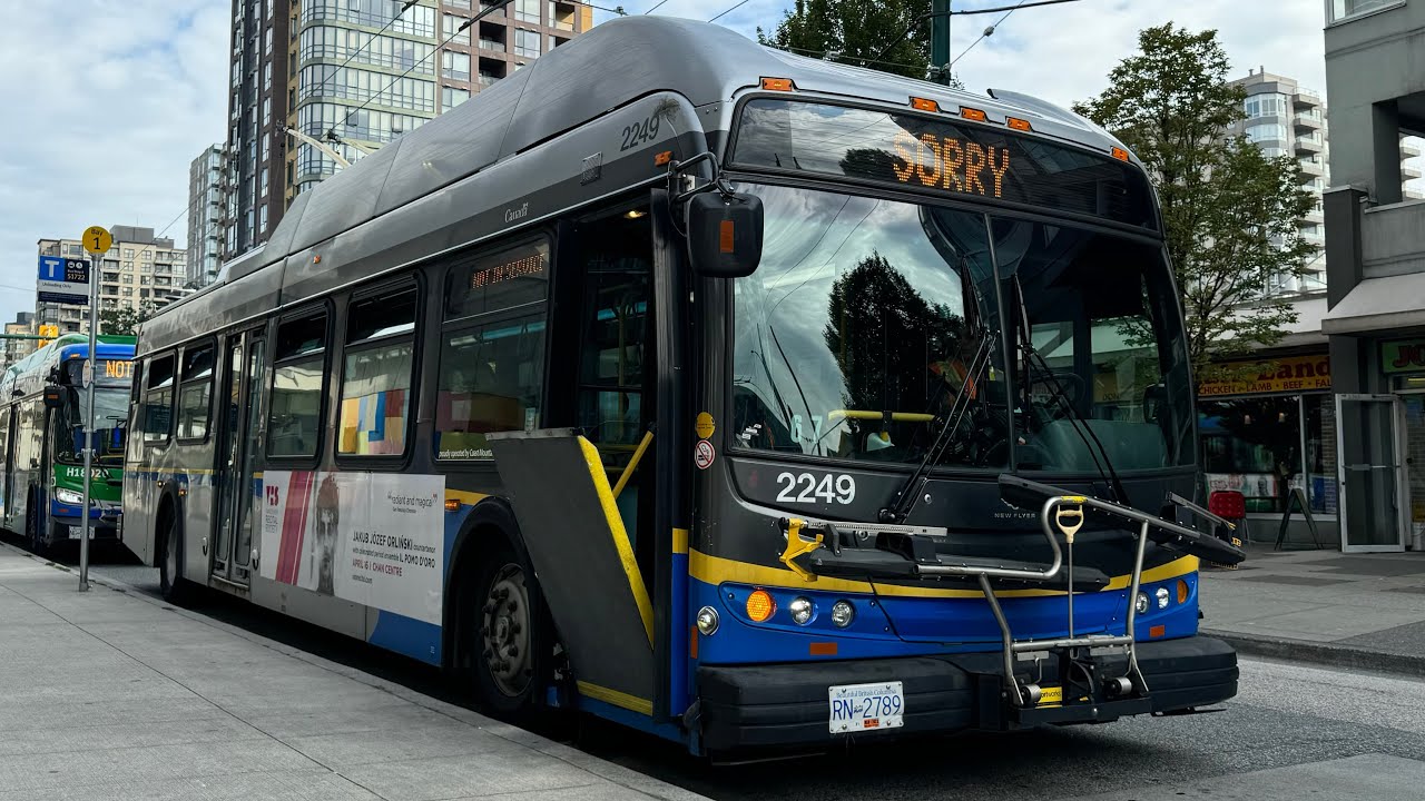 TransLink - Route 41: Joyce Station/Crown (New Flyer E40LFR 2249) - YouTube