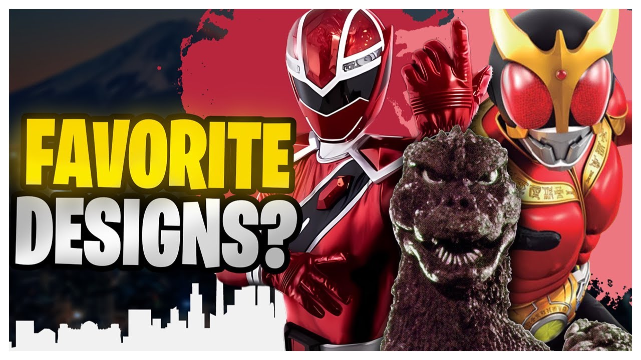 Incredible designs in tokusatsu | Suits, morphers, and more - YouTube