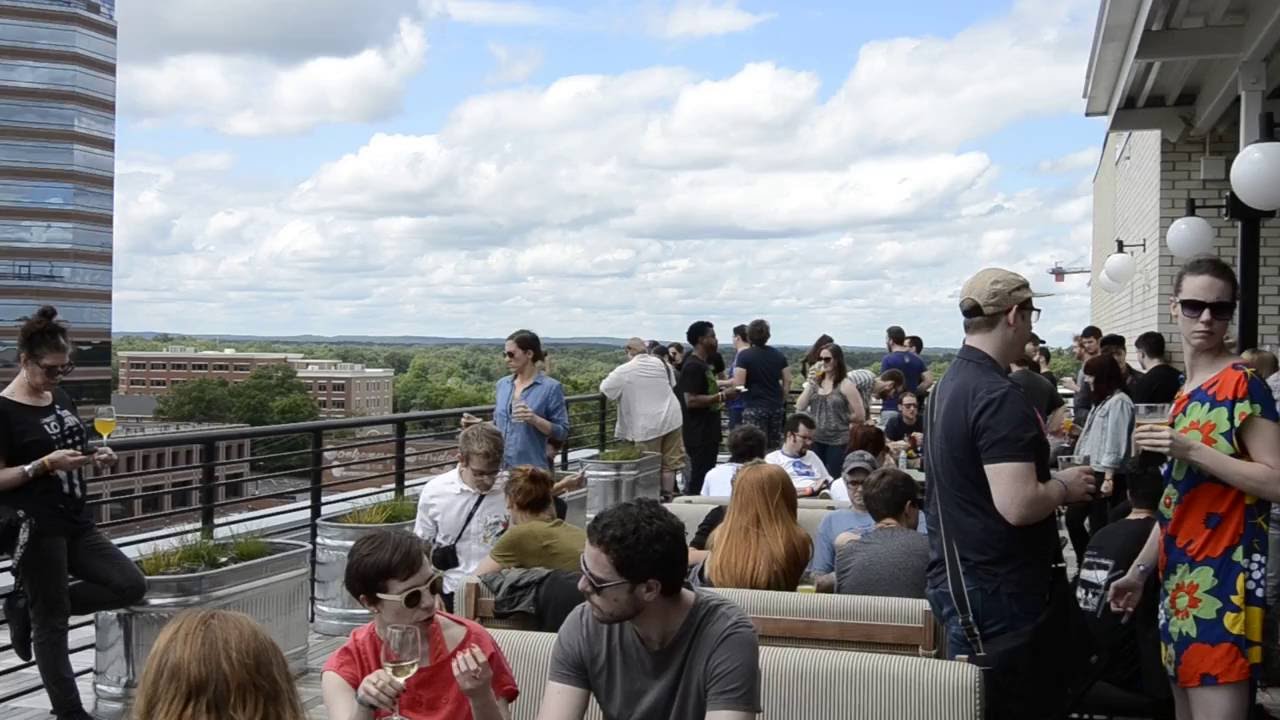 VIP Toast on the Rooftop @ The Durham Hotel - Moogfest 2016 Durham NC ...
