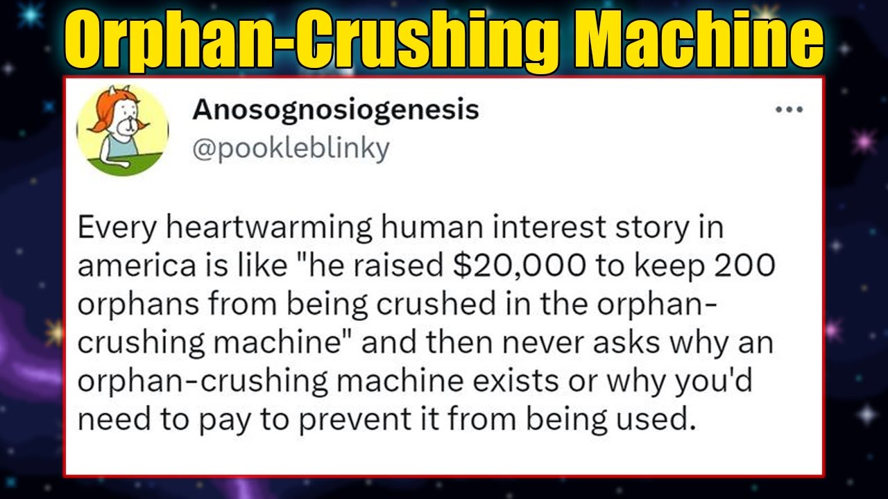 Saving Orphans from Crushing Machines... - YouTube