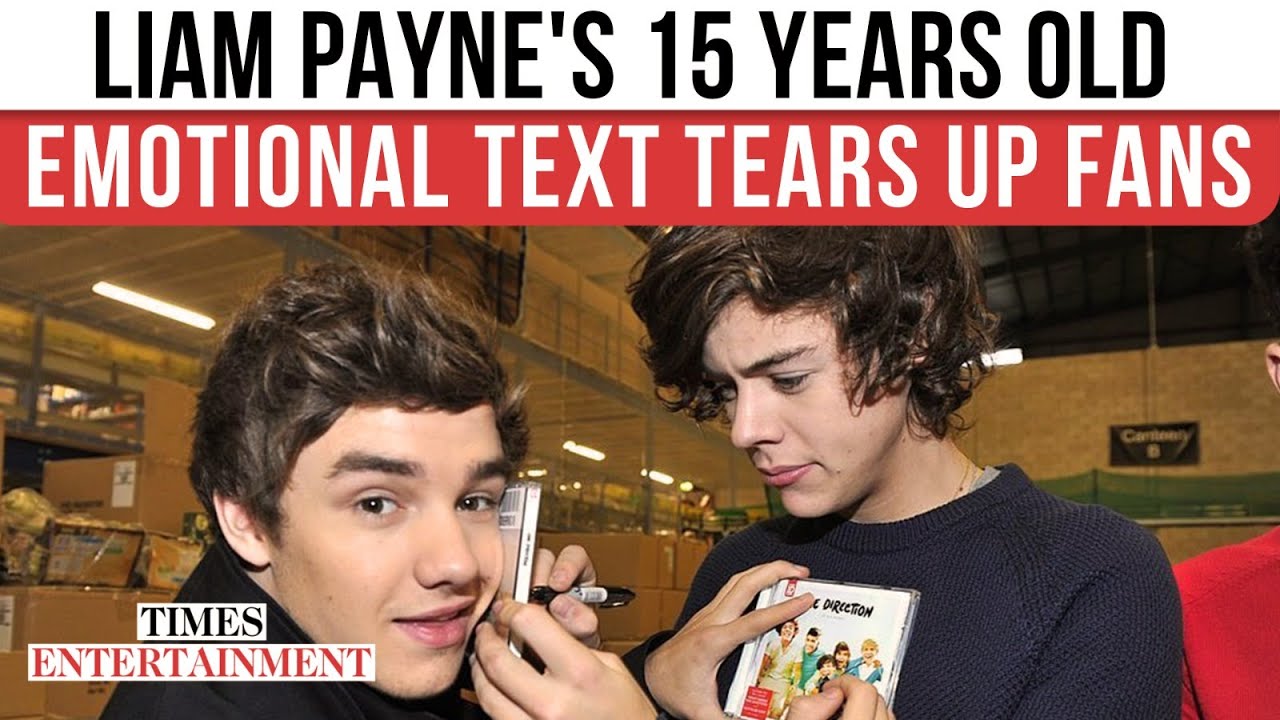 Liam Payne's 2010 Text Message To Family HAUNTS Fans; Words Break Hearts | 15 Years Of One ...