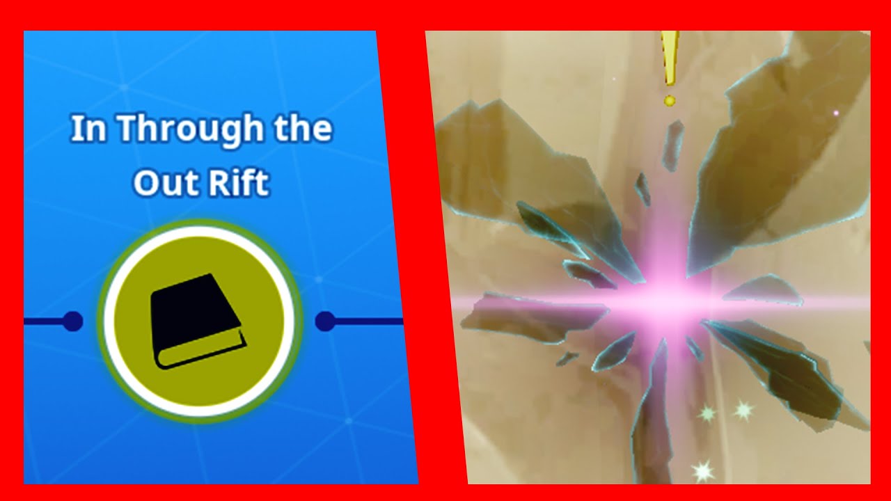 In Through the Out Rift : Find rifts in a 58+ zone || Fortnite STW ...