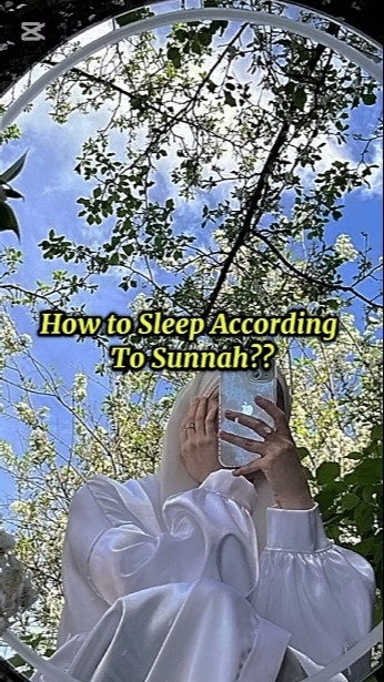 How to sleep according to Sunnah?..#muslimahmindset #ytshorts #sunnah ...