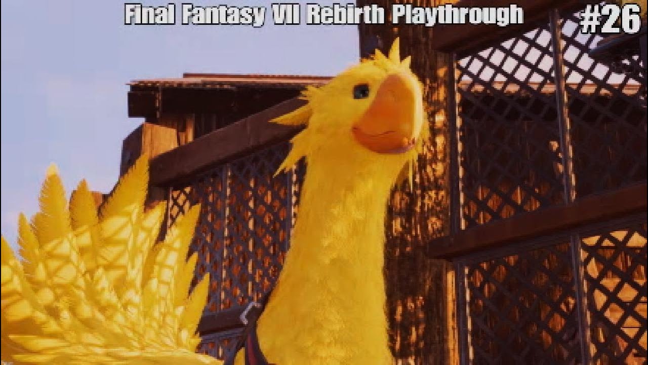 The Chocobo Carriage is back in business - Final Fantasy VII Rebirth ...
