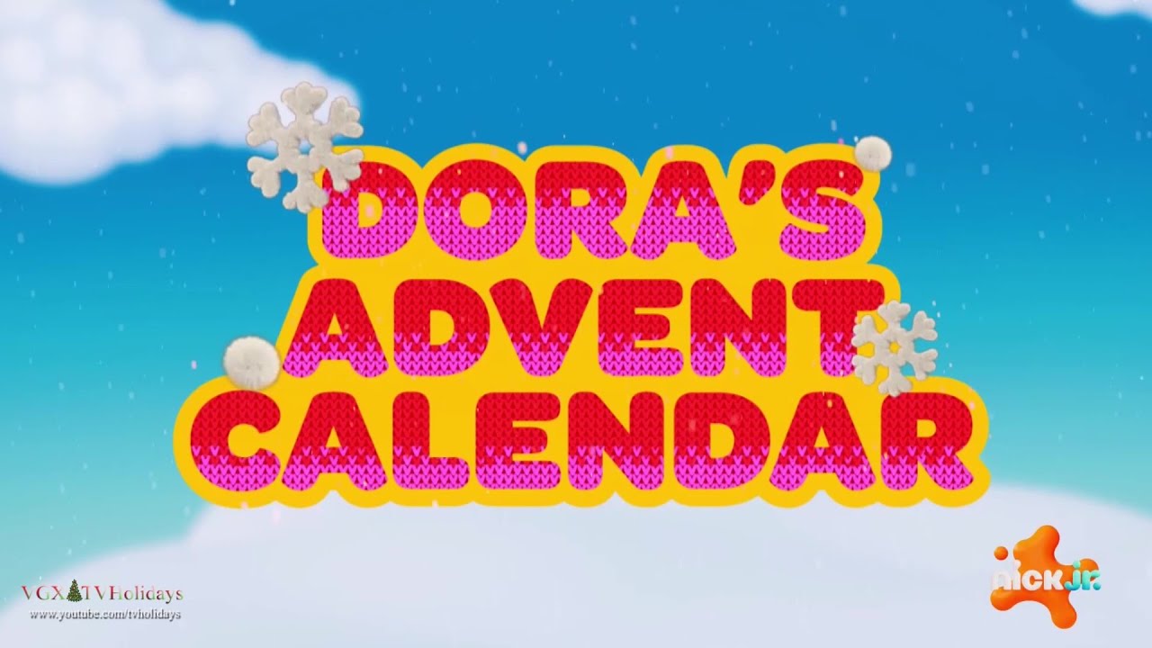 Nick Jr UK Short Christmas Advert 2024 Dora's Advent Calendar🎄 - YouTube