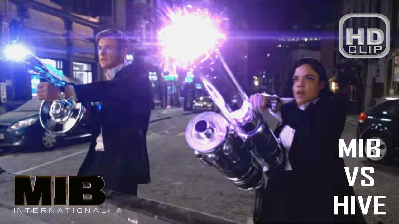 MIB Vs Twin Aliens The Hive | Men In Black : International (2019) - YouTube