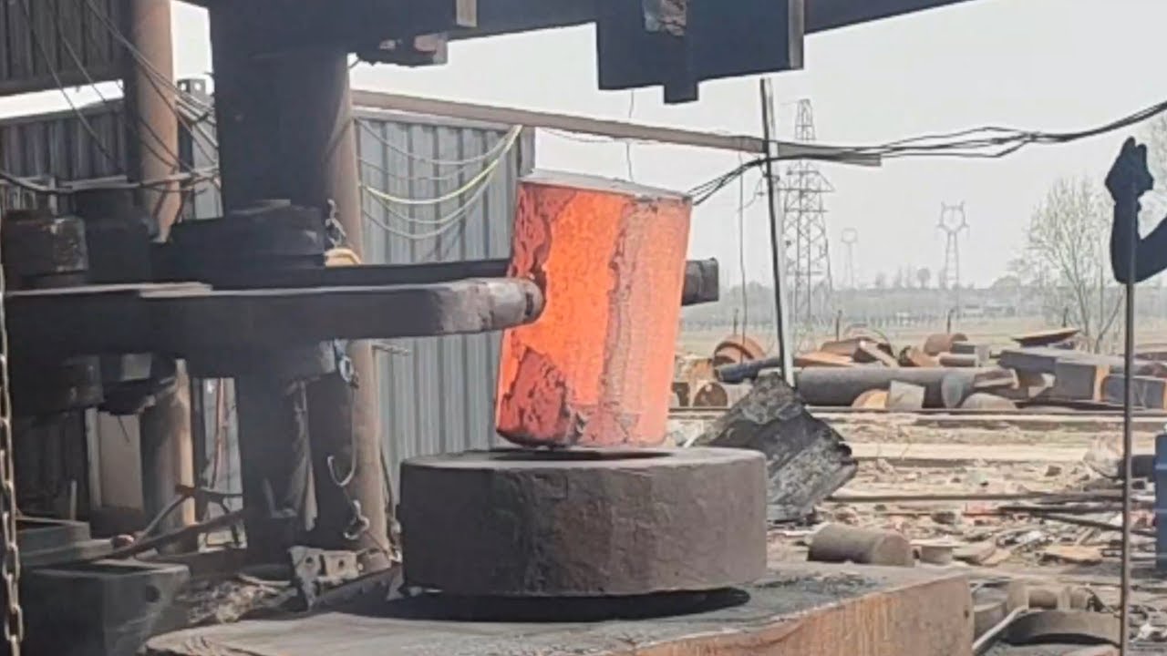 Forge a giant rectangular piece of iron! Modern Forming Technology, Hot ...