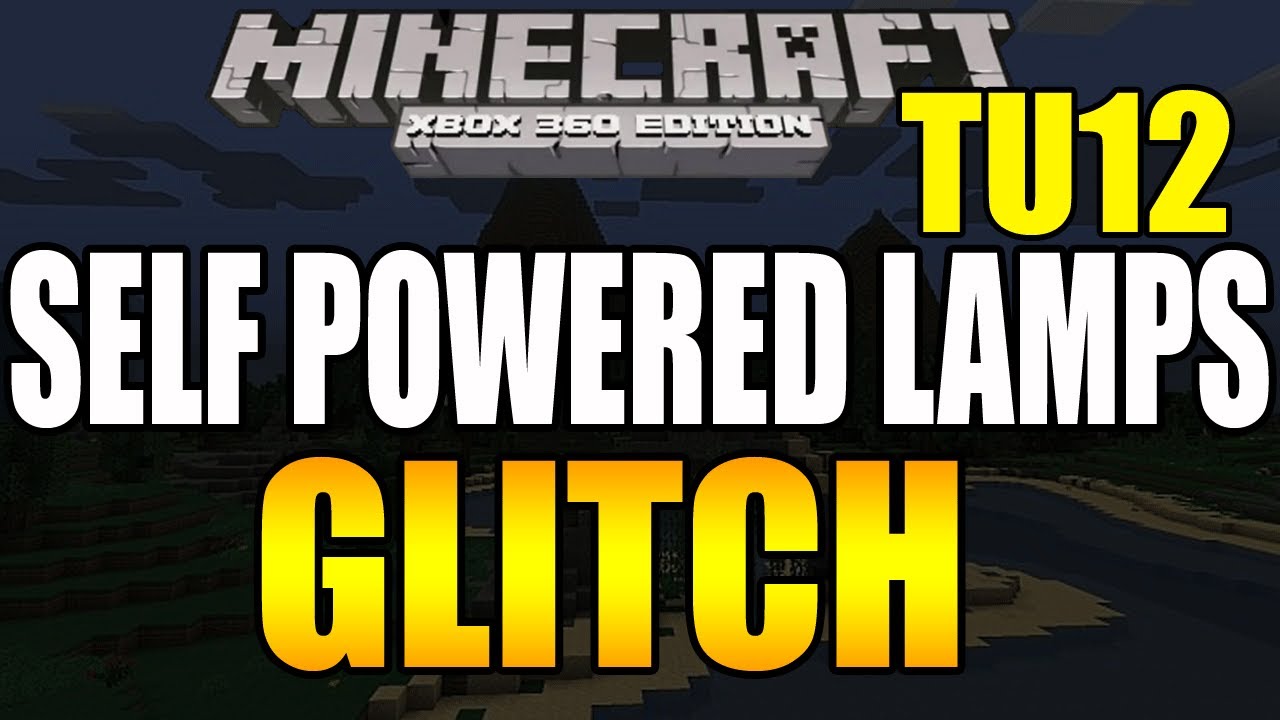 Minecraft [XBOX & PLAYSTATION] TU18 Self Powered Redstone Lamps - YouTube