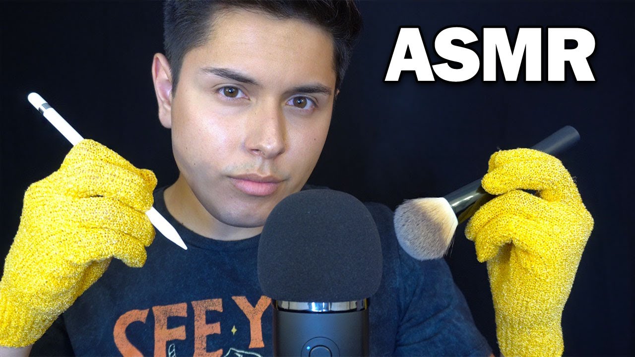 ASMR | Up-Close Sensitive Triggers for Sleep (Whispering, Tracing ...
