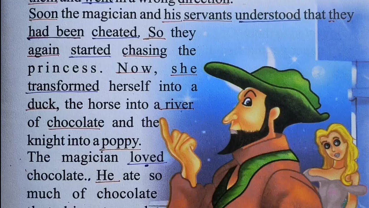 Princess and Magician 😢 | Short English Story Translation | Grammar ...