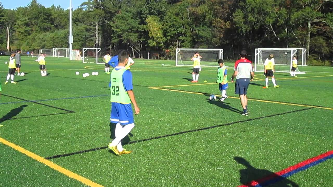 Tony Lepore (U.S. Soccer Director of Scouting) leads drill - id2 ...