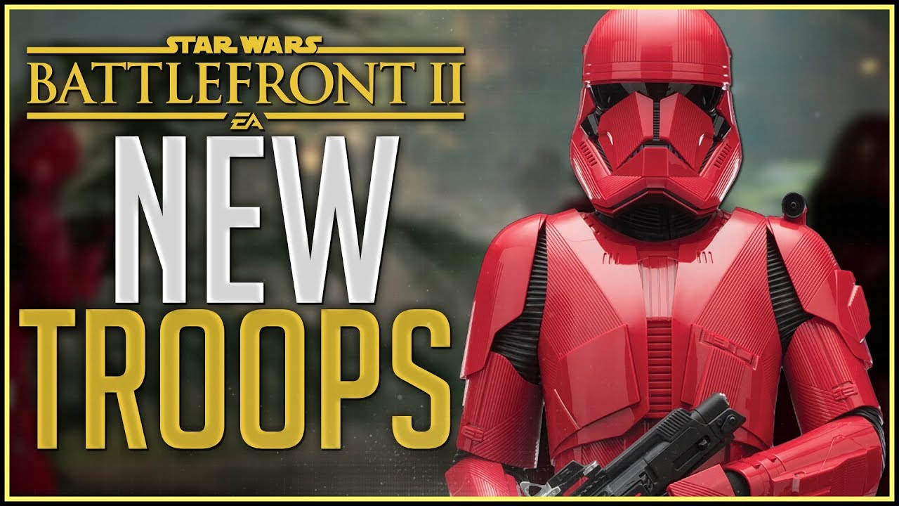 Battlefront 2 Sith Trooper First Order Aerial Spy & Gunner Gameplay ...