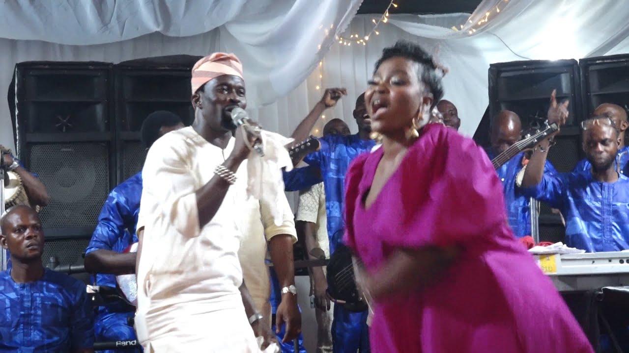 DANCE COMPETITION BETWEEN ACTRESS BIMBO THOMAS AND SULE ALAO MALAIKA AT ...