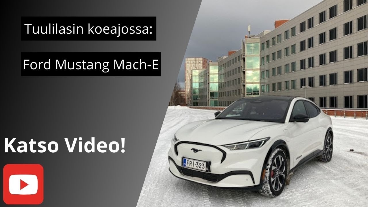 Viikon auto: Ford Mustang Mach-E - YouTube