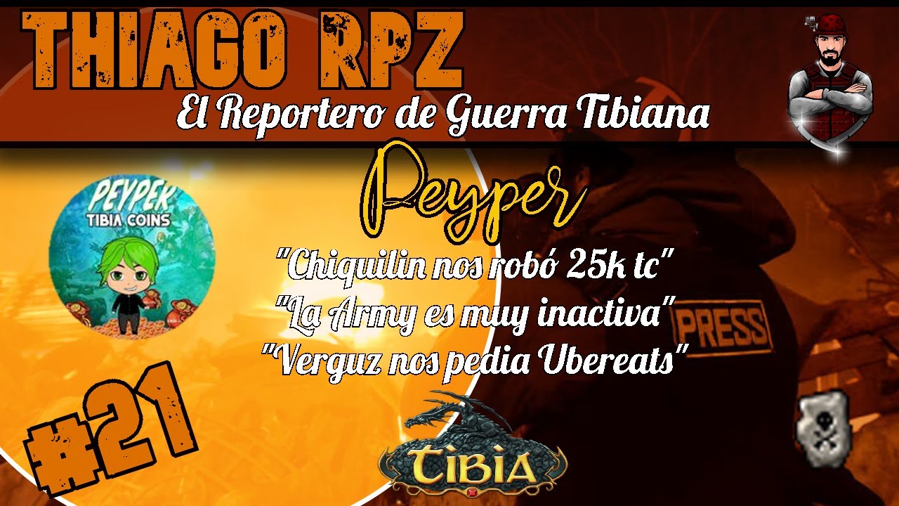 EP 21. PEYPER NOS HABLA SOBRE LOBERA, QUINTERA Y CHIQUILIN | Tibia *English Subtitles* - YouTube