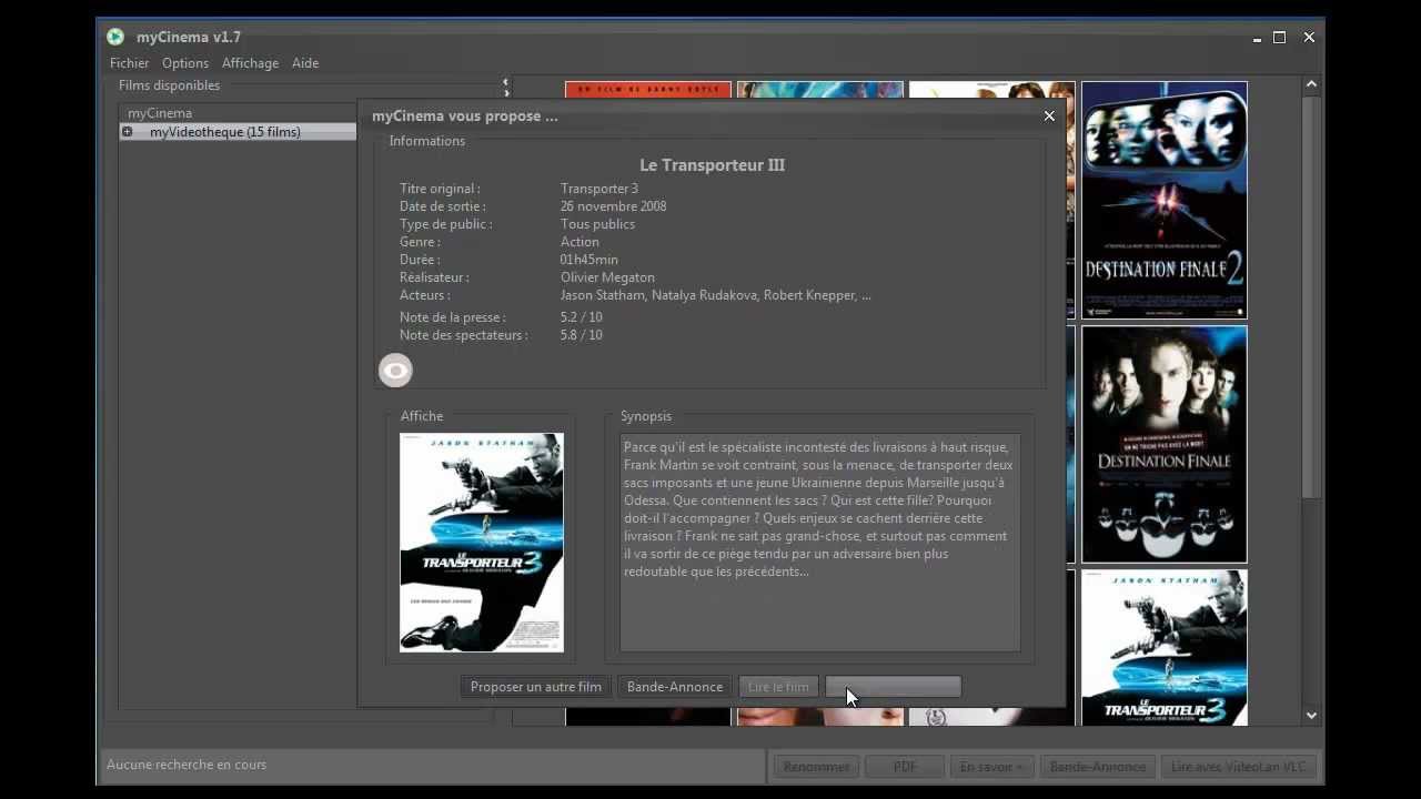 Utilisation de myCinema - 3 - Profiter pleinement de myCinema - YouTube