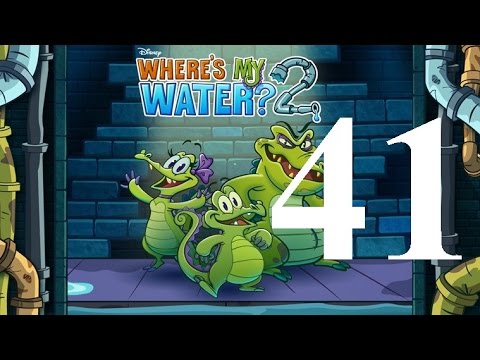 Where's My Water 2 Level 41: Angry When Wet 3 Ducks iOS Walkthrough ...