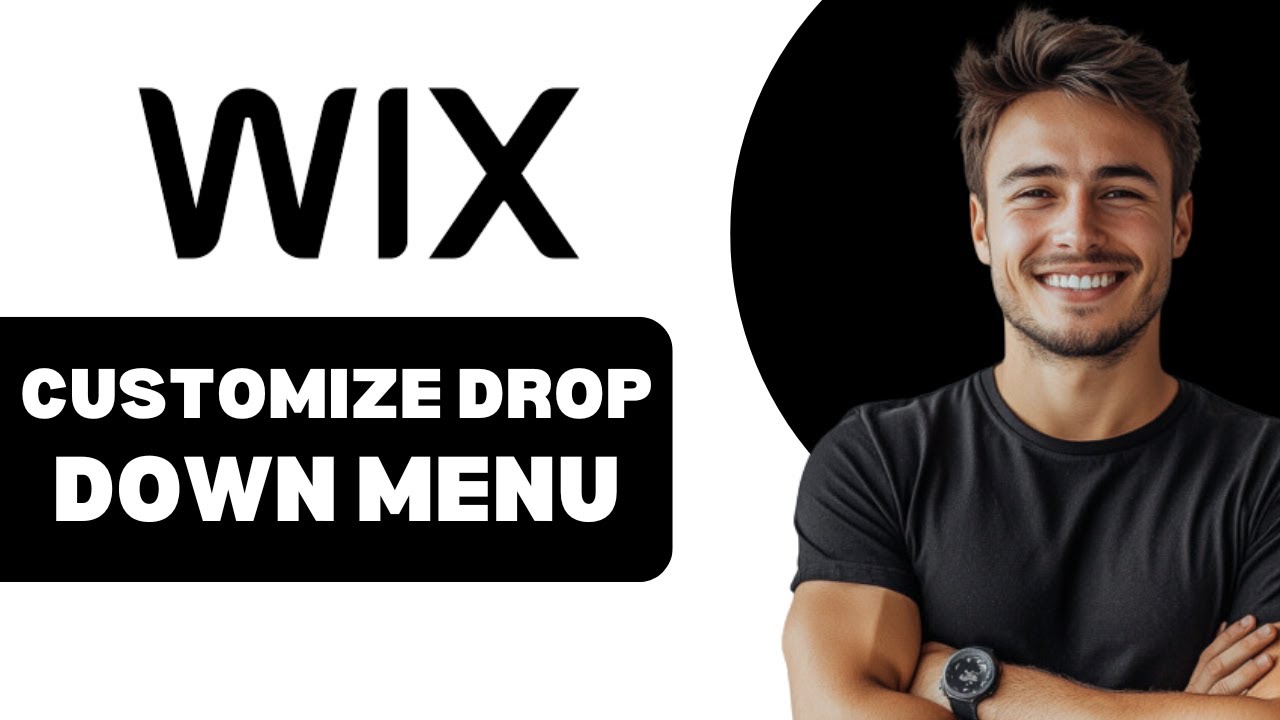 How To Customize Drop Down Menu In Wix 2025 - YouTube