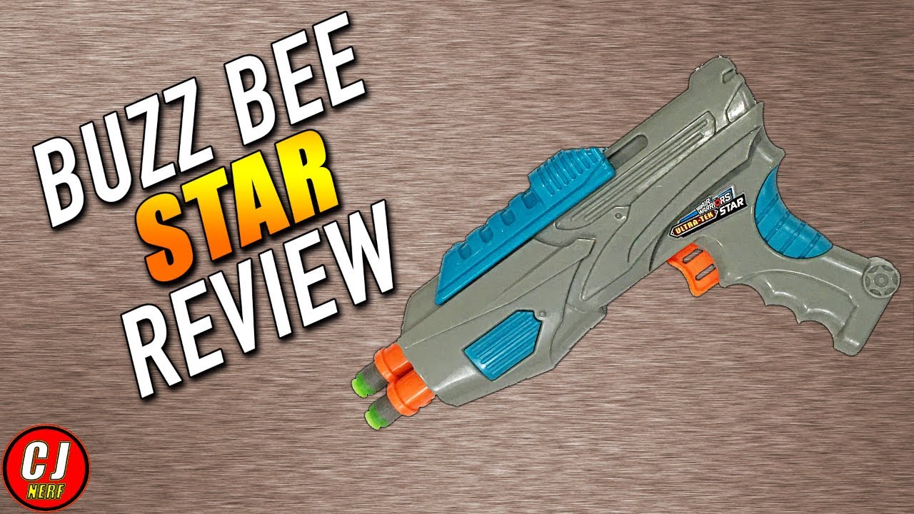 Air Warriors Ultra Tek Star | Buzz Bee Toy Guns Review - YouTube