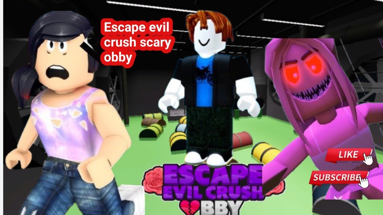 Escape Evil Crush Obby in Roblox - My Crush IS Evil Roblox - YouTube