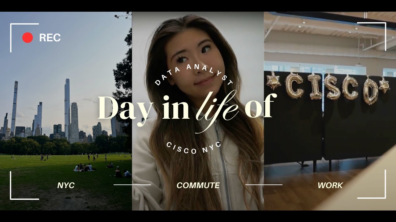 Cisco Data Analyst Work Day in NYC | Day in Life of #dataanalyst #dayinthelife - YouTube