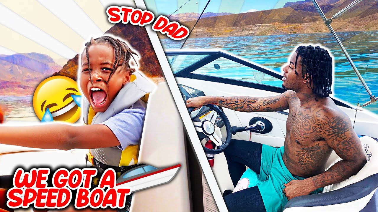 Surprising My Family With A Speed Boat And They Loved It! - YouTube