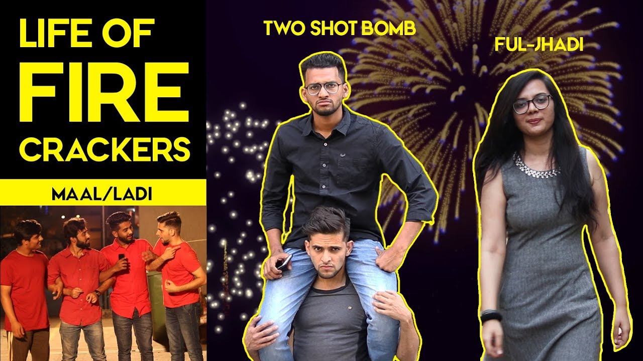 Life of Firecrackers | Happy Diwali | Funcho Entertainment - YouTube