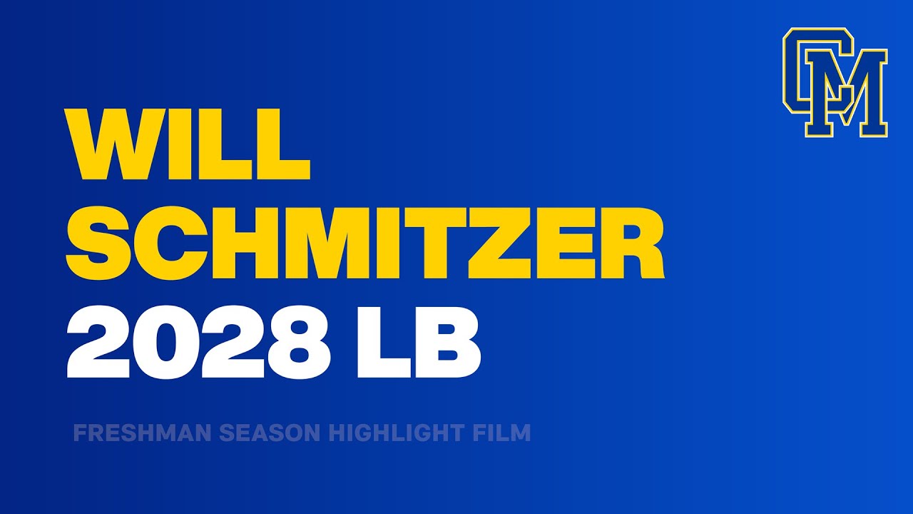 Will Schmitzer - Freshman Season Highlights - YouTube