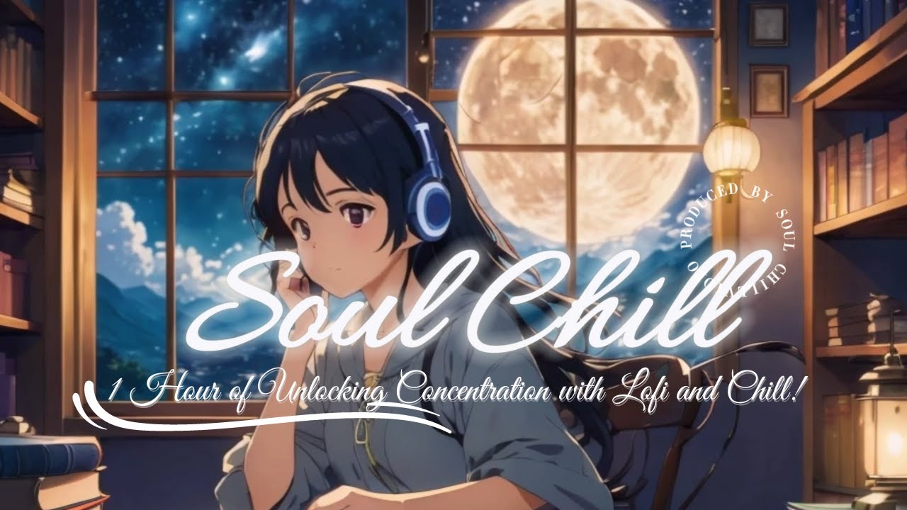 Epic Study Vibes: Dive into 1 Hour of Unlocking Concentration with Lofi and Chill! 📚 - YouTube