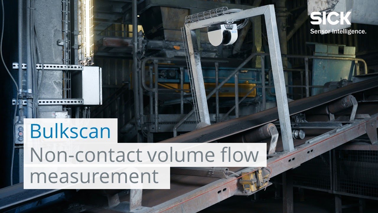 Bulkscan monitors the flow of bulk material on conveyor belt at Heidelberg Materials in Lengfurt ...