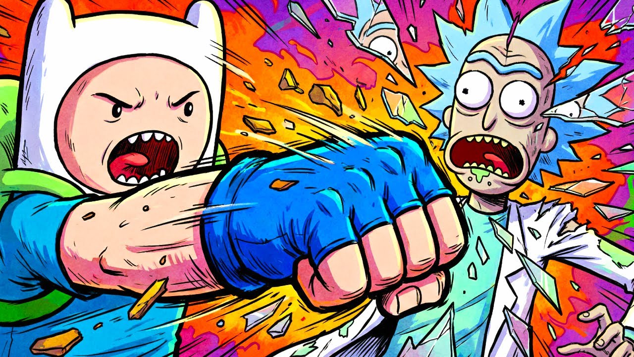 What If Rick Sanchez Entered The Adventure Time Universe? - YouTube